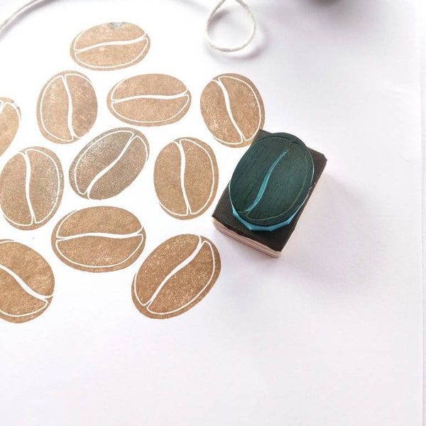 Coffee Rubber Stamp - Etsy