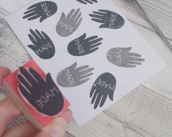 Handmade Stamp Hand Stamp Packaging Stamp Label Stamp Logo Stamp ...