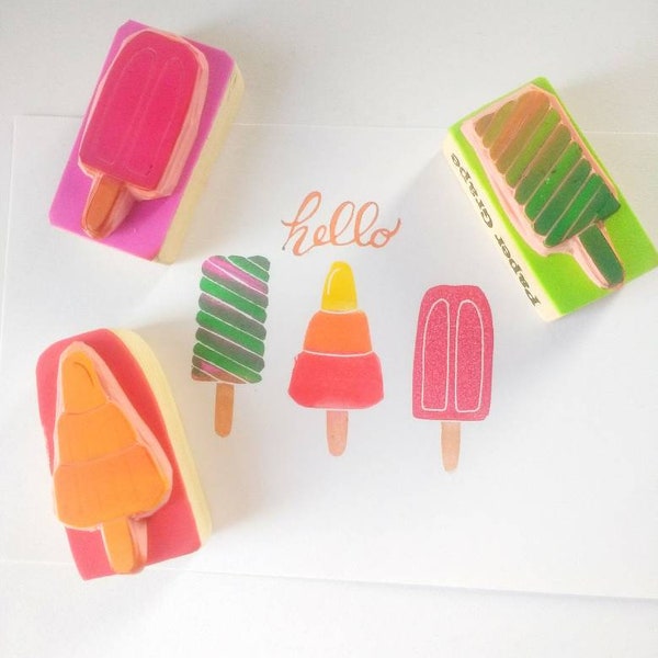 Ice Cream Stamp - Etsy