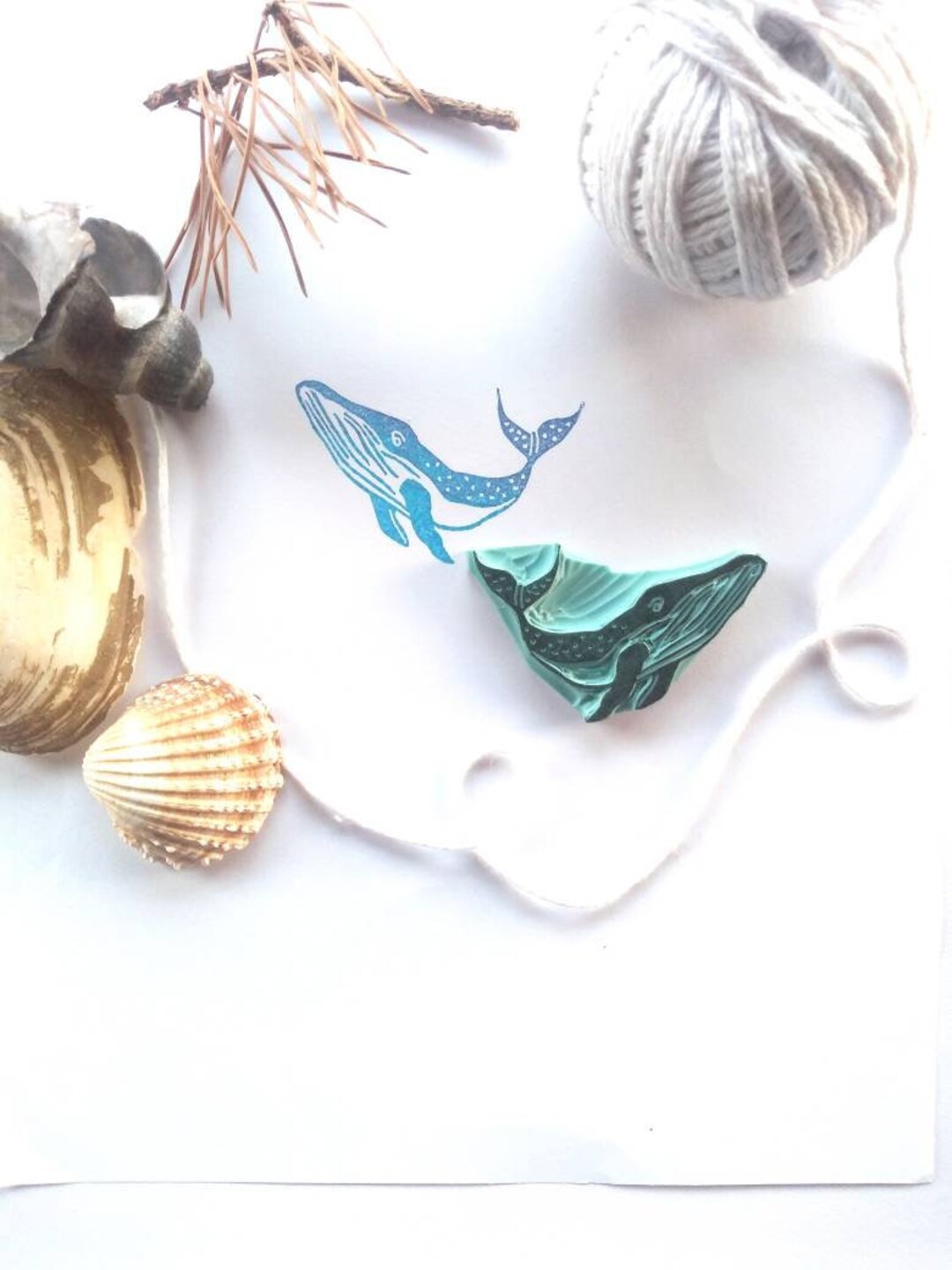 Humpback Whale Rubber Stamp - Etsy UK