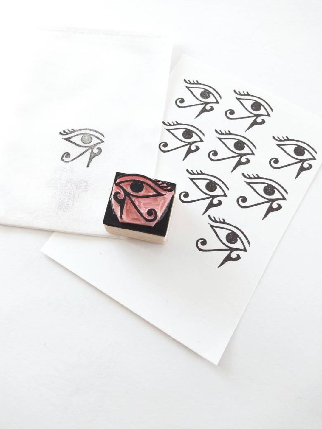Eye of Horus Rubber Stamp, Egyptian Rubber Stamp, Egyptian Symbol Stamp ...