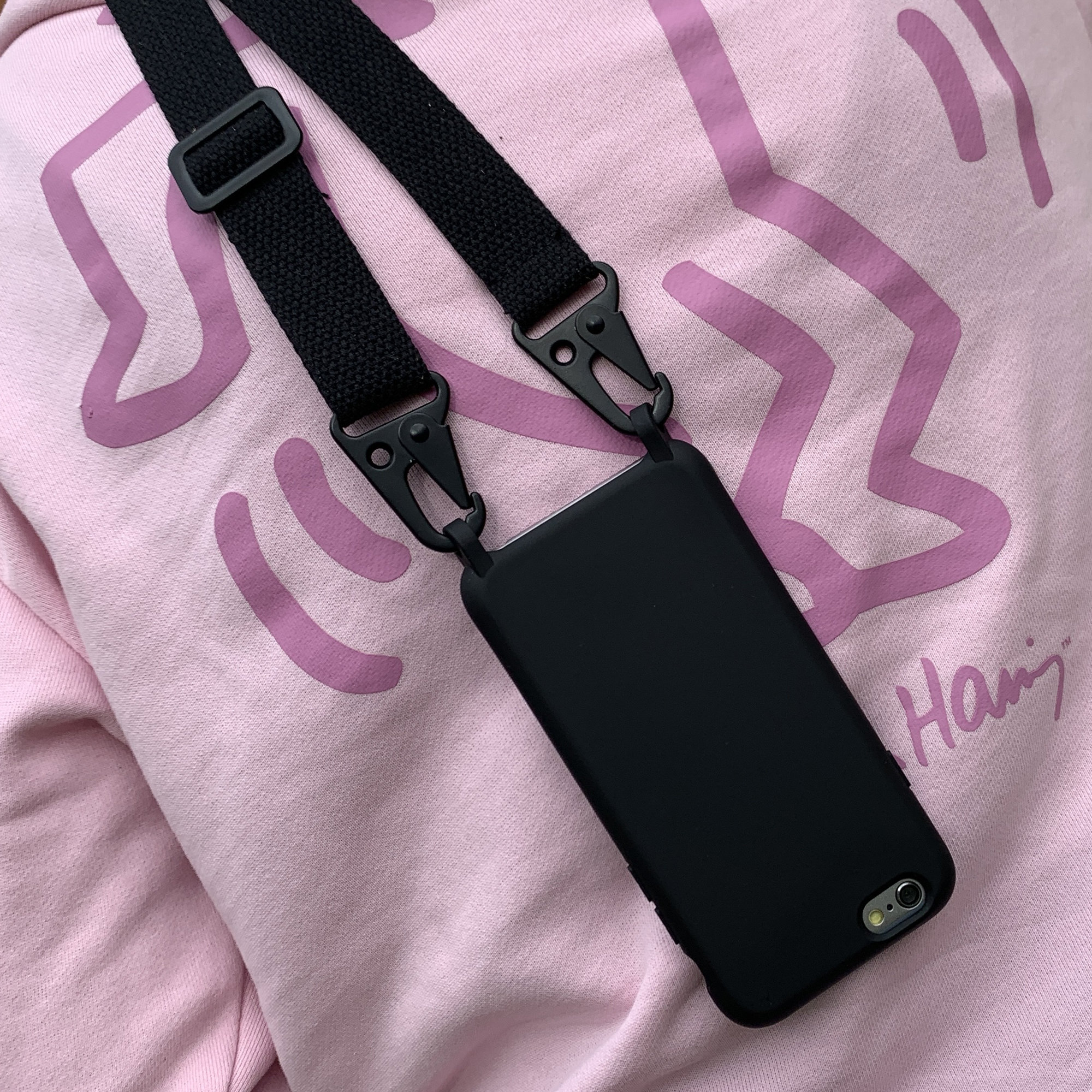 Cross Body Case for Iphone Cover With Canvas Strap Red - Etsy UK