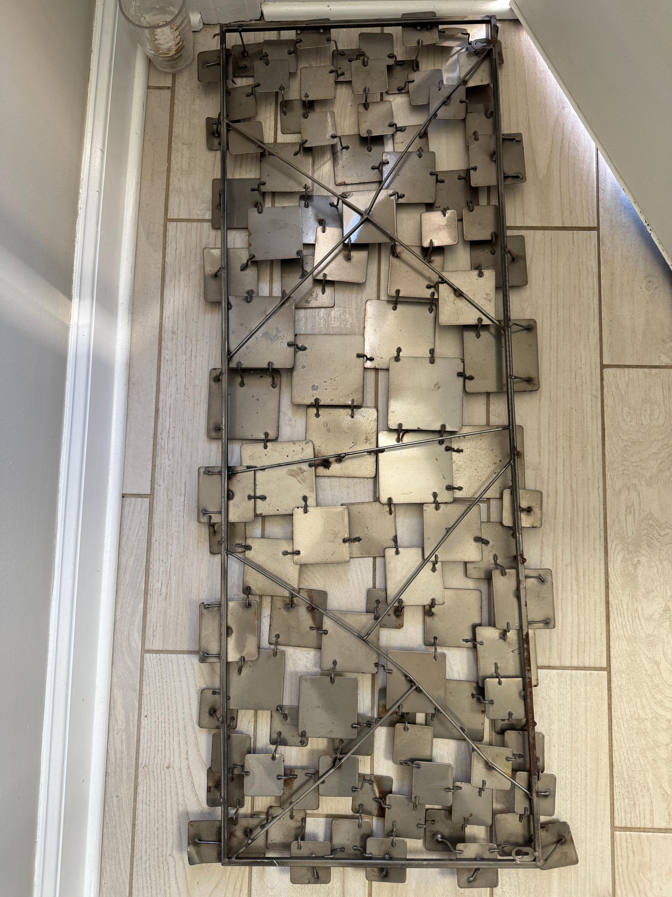 Vintage Transition Curtis Jere Wall Metal Sculpture Wall Plaque Color ...