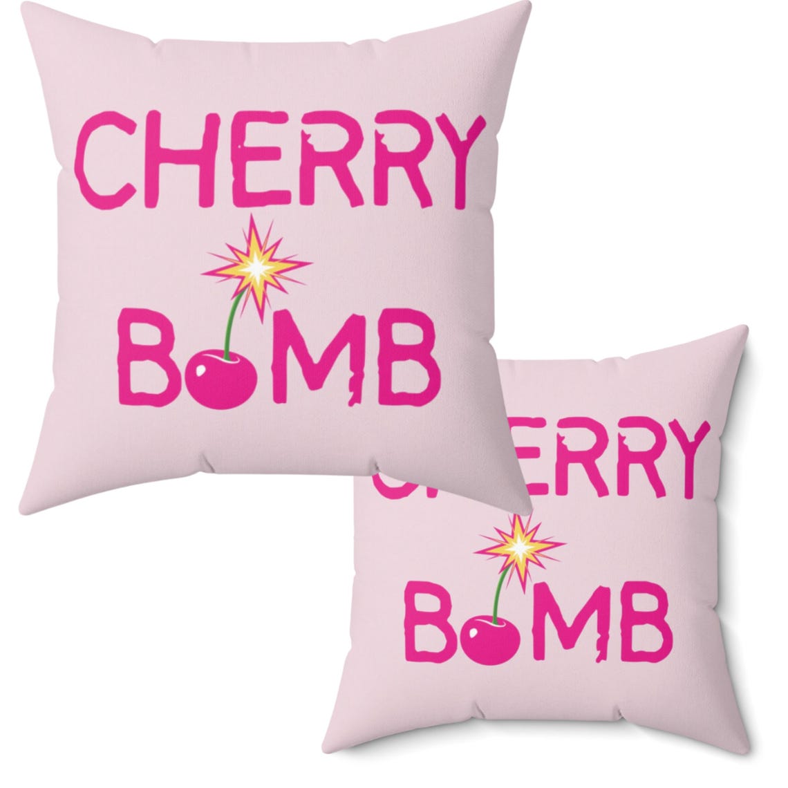 Cherry Bomb Throw Pillow, Coolest Best Housewarming Gift, Eclectic ...
