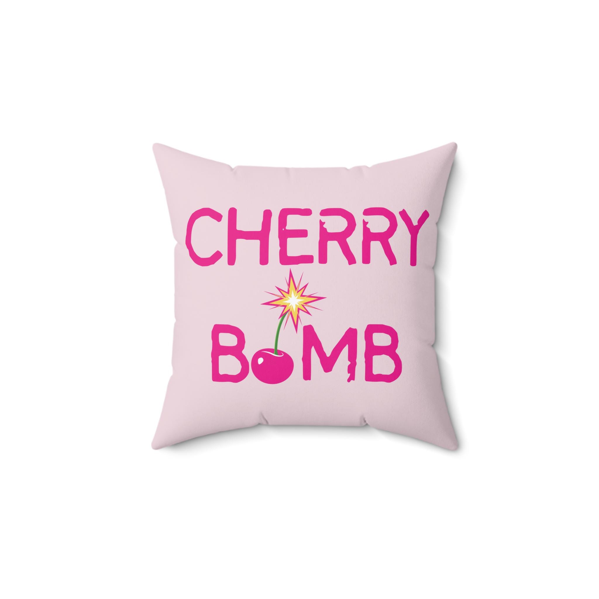 Cherry Bomb Throw Pillow, Coolest Best Housewarming Gift, Eclectic ...