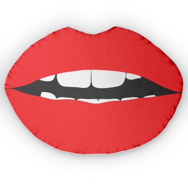 Lips Pillow - Etsy