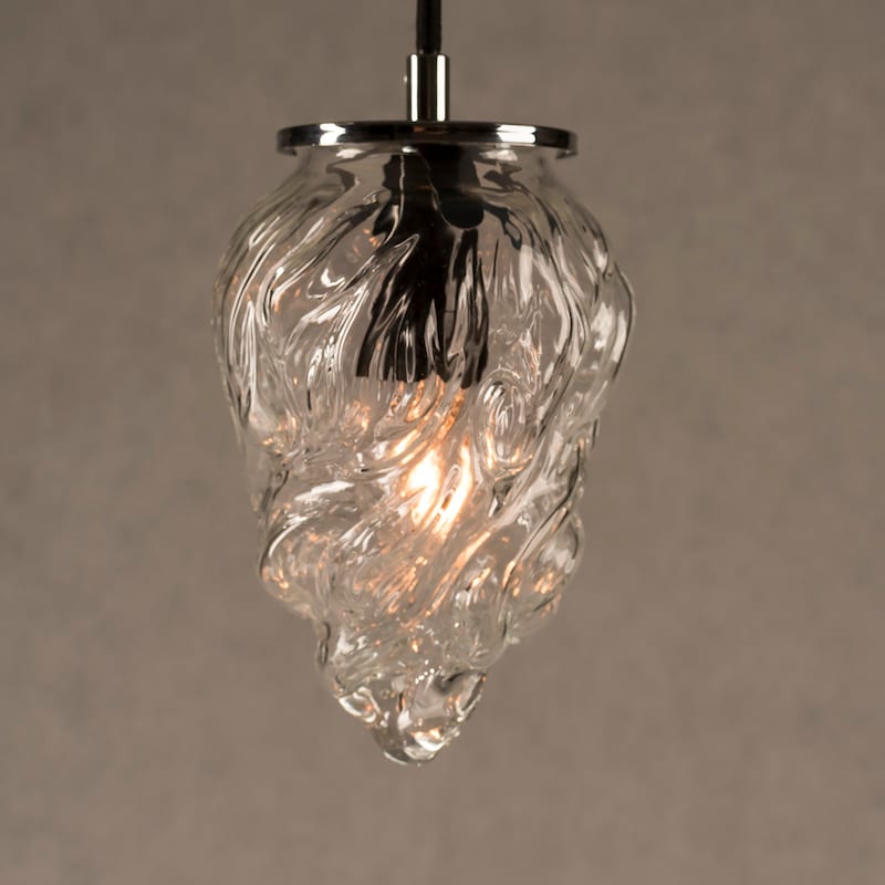 Art Glass Pendant Light - Etsy