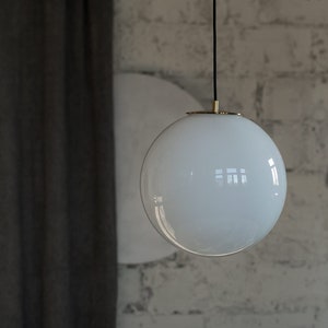 Large Ball Pendant Light Hanging Lamp - Etsy UK