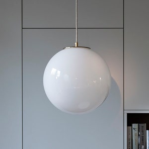 Large Ball Pendant Light Hanging Lamp - Etsy