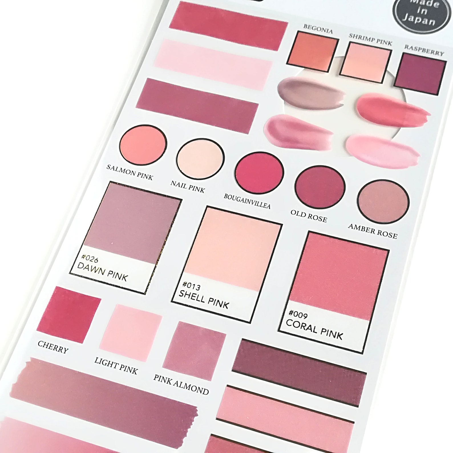 Sticker Selection palette Masking Sticker Color - Etsy