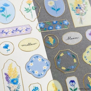 Sticker Selectionflower Brooch From Japan by GAIA - Etsy
