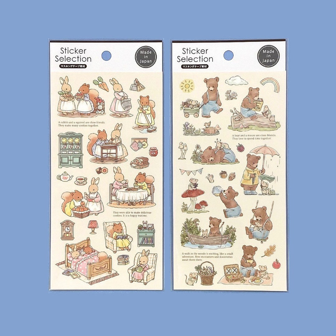 Sticker Selection close Friends From Japan GAIA - Etsy