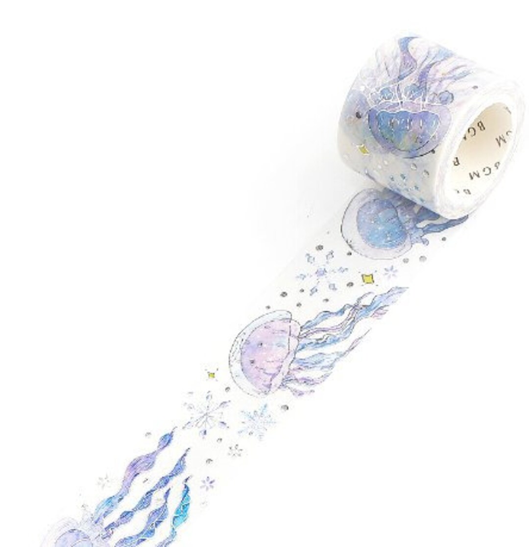 Special Winter Washi "snow Jellyfish" by BGM - Etsy