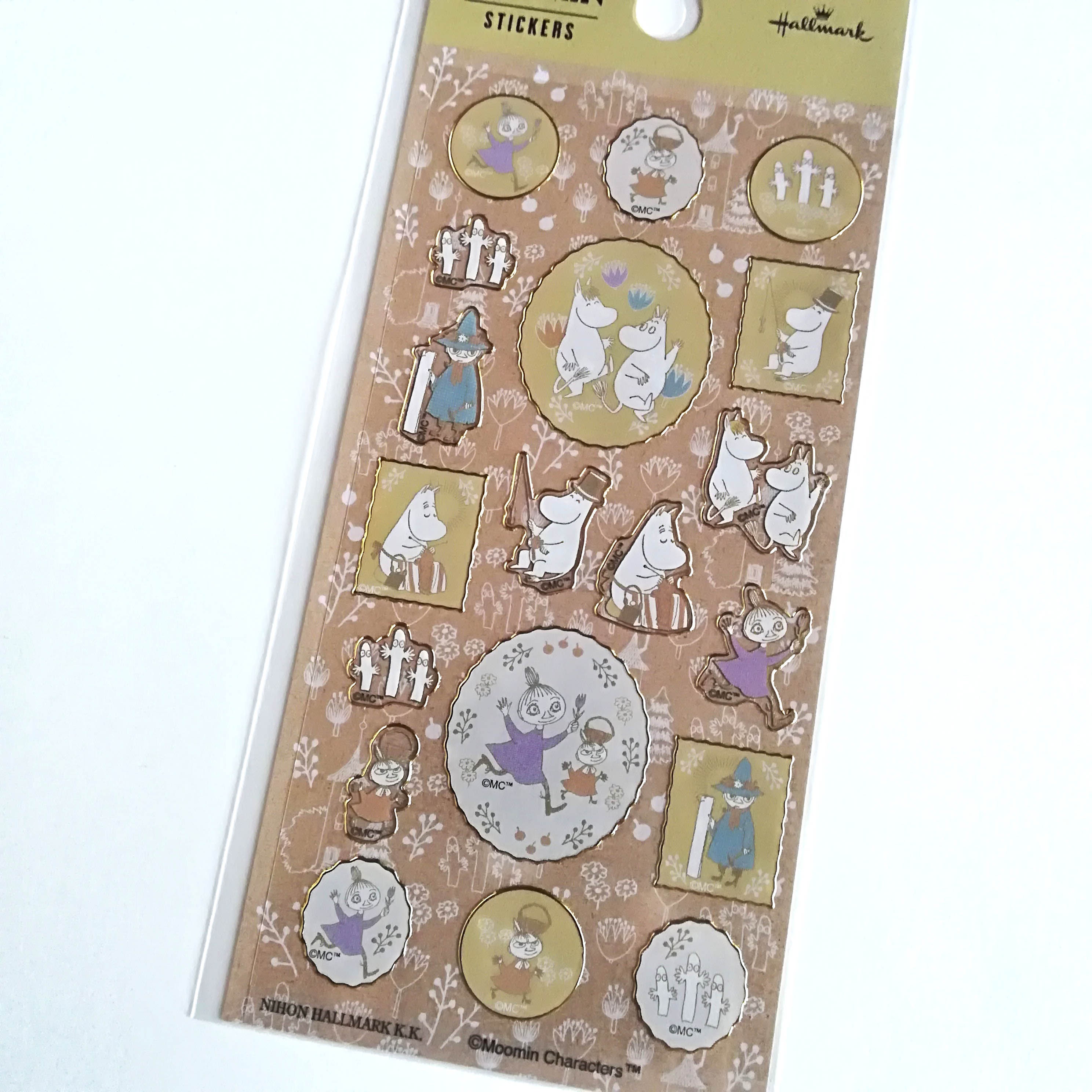 2021 July New Moomin Sticker yellow - Etsy