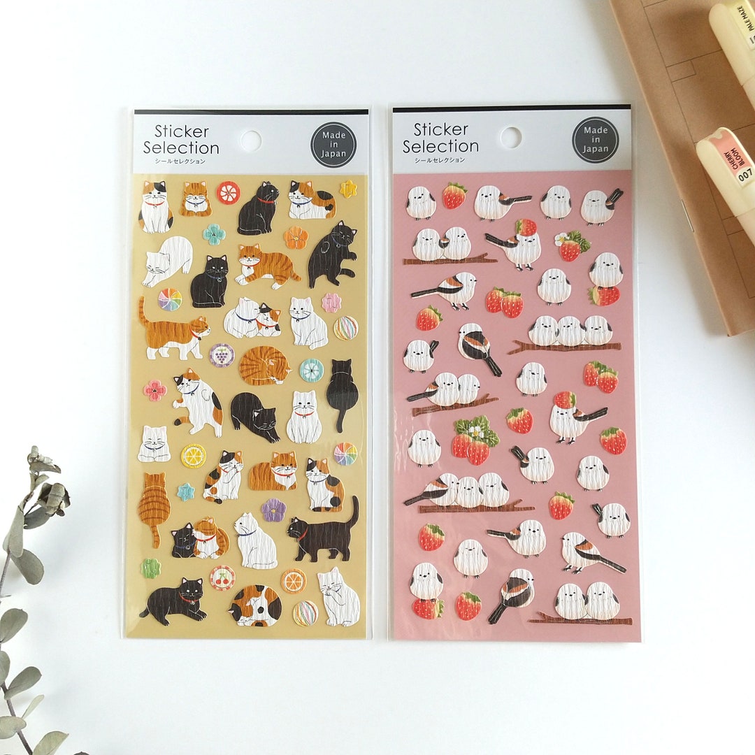 Sticker Selection "japanese Story" From Japan GAIA - Etsy