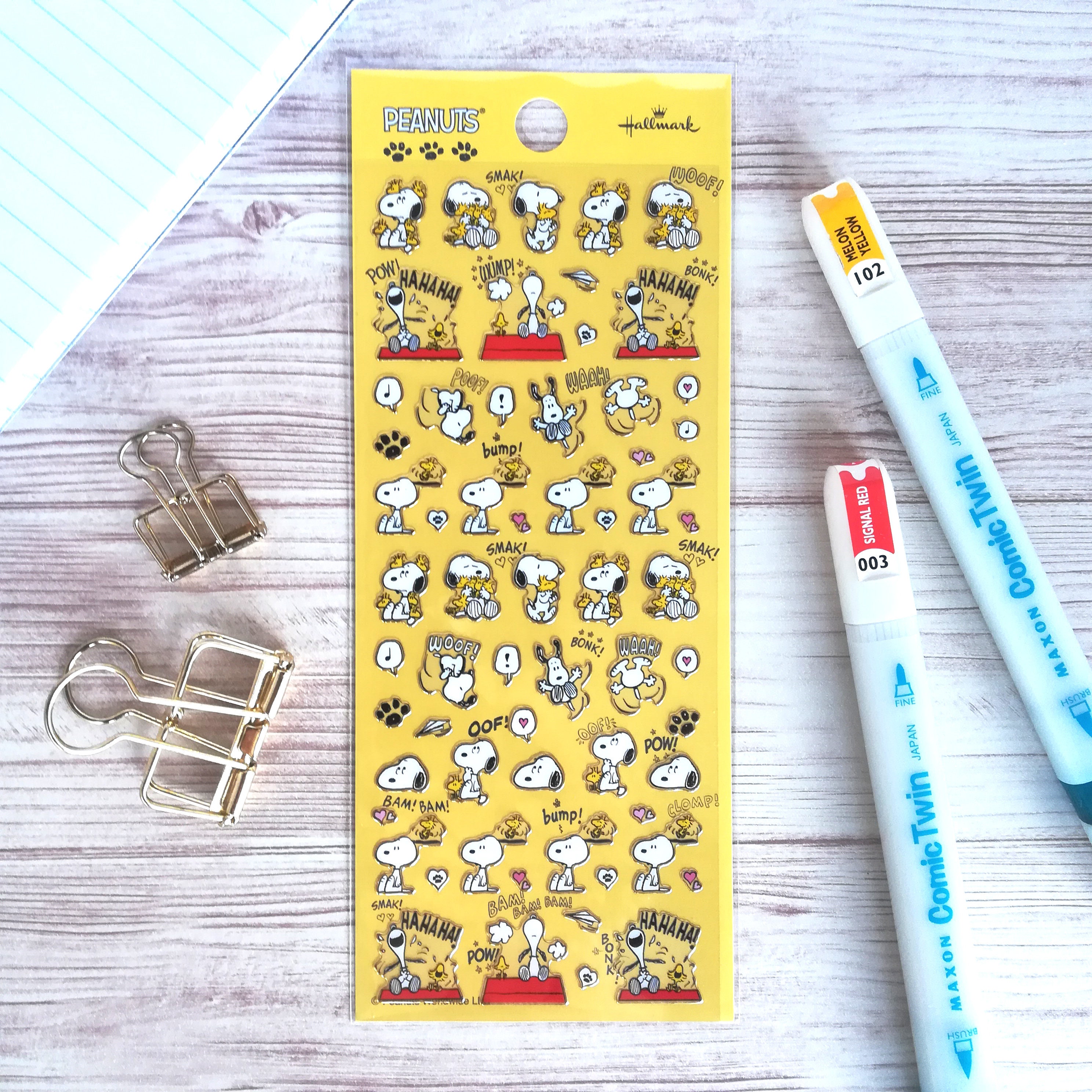 Snoopy Stickersmini Stickers good Friends - Etsy