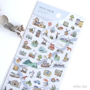 Machi Map Sticker by Mind Wave From Japan - Etsy UK