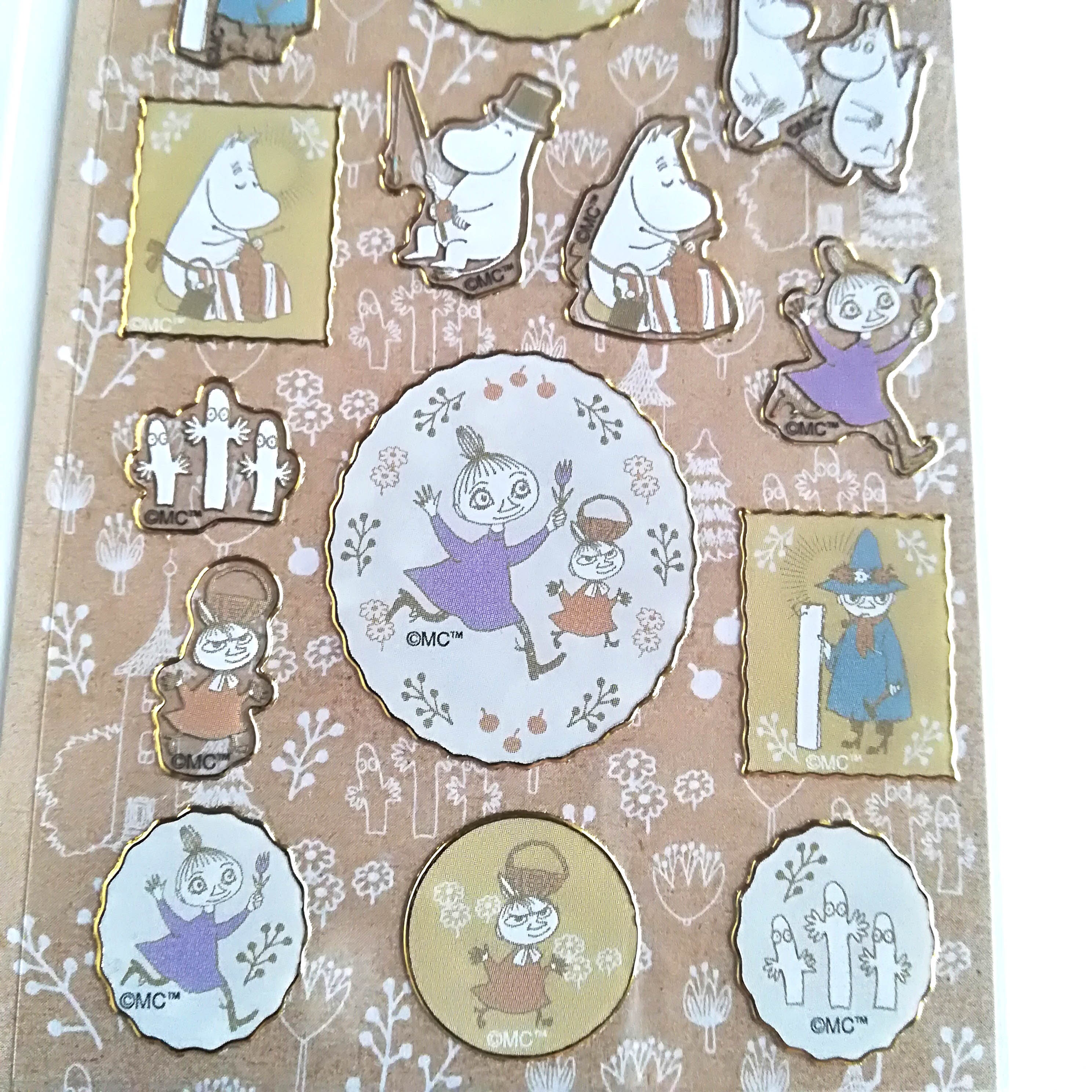 2021 July New Moomin Sticker yellow - Etsy