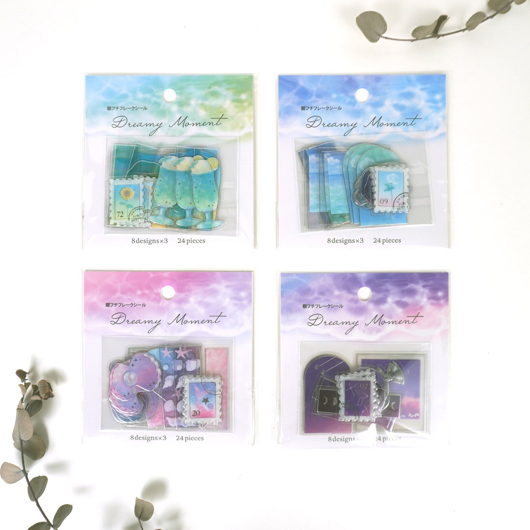 Clear Flake Sticker dreamy Moment From Japan by GAIA - Etsy
