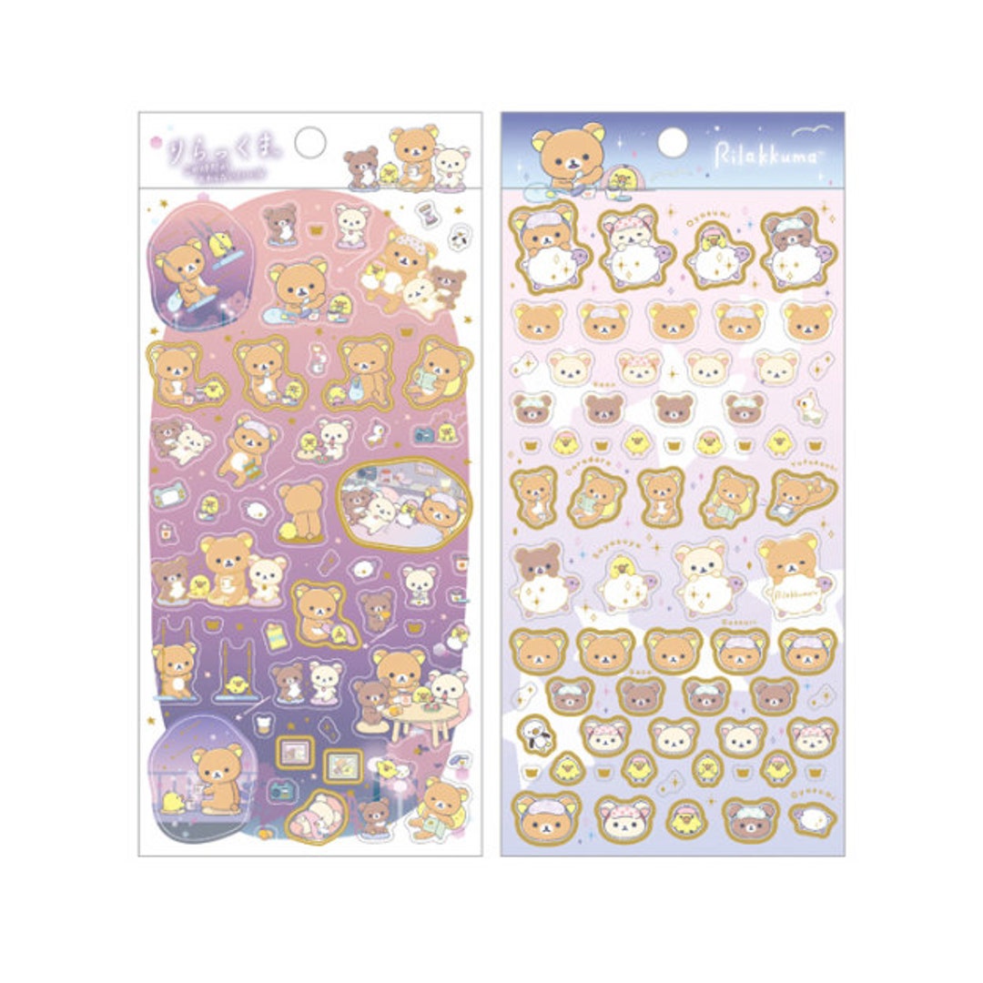 2023 September New Rilakkuma Sticker "rilakkuma Slumbering With You" - Etsy