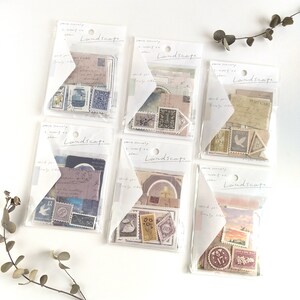 Flake Sticker Landscape -twilight/moonlight- - Etsy