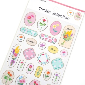 Sticker Selectionflower Brooch From Japan by GAIA - Etsy