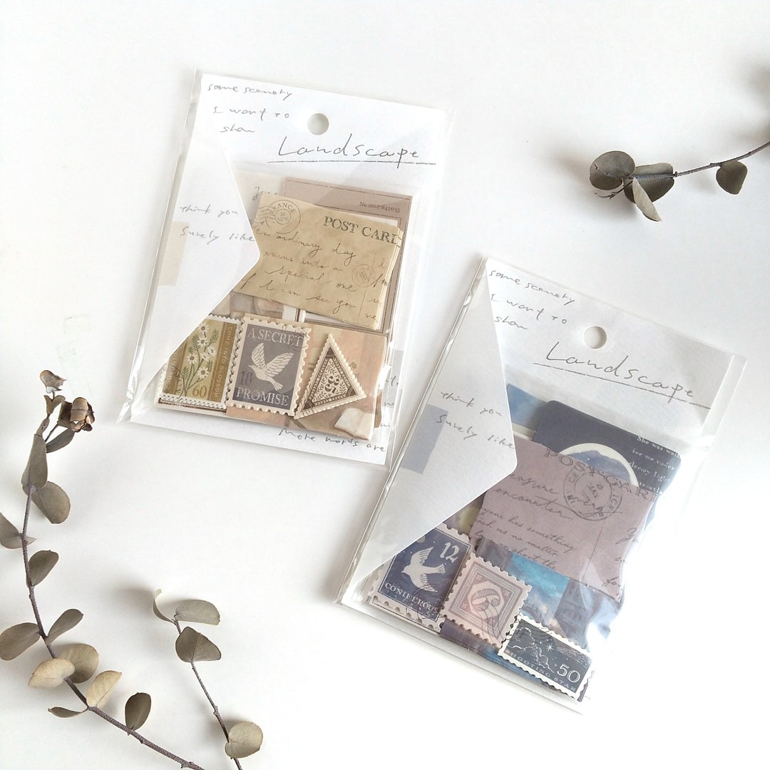 Flake Sticker Landscape -twilight/moonlight- - Etsy