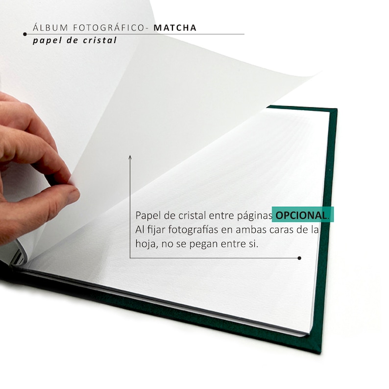 Photo Album With Personalized Crystal Paper Option for Wedding Photos ...