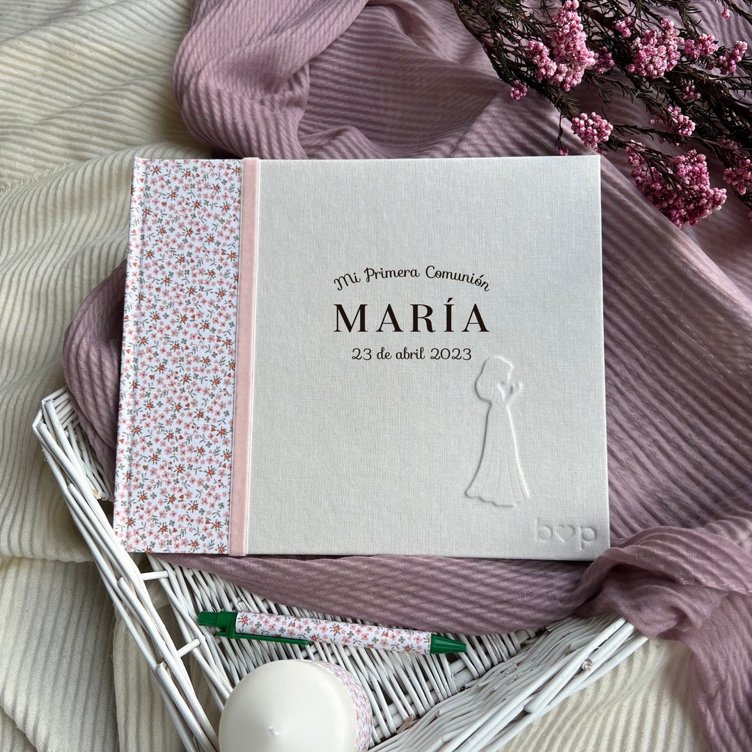 Personalized First Communion Signature Book With Protective Cover ...