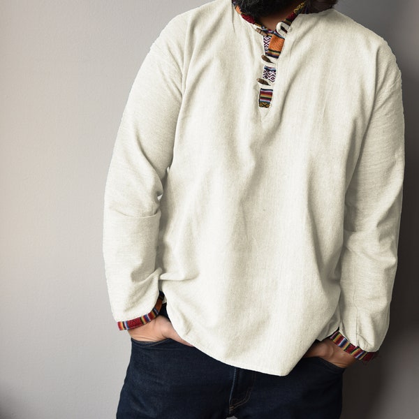 Men Linen Shirt - Etsy