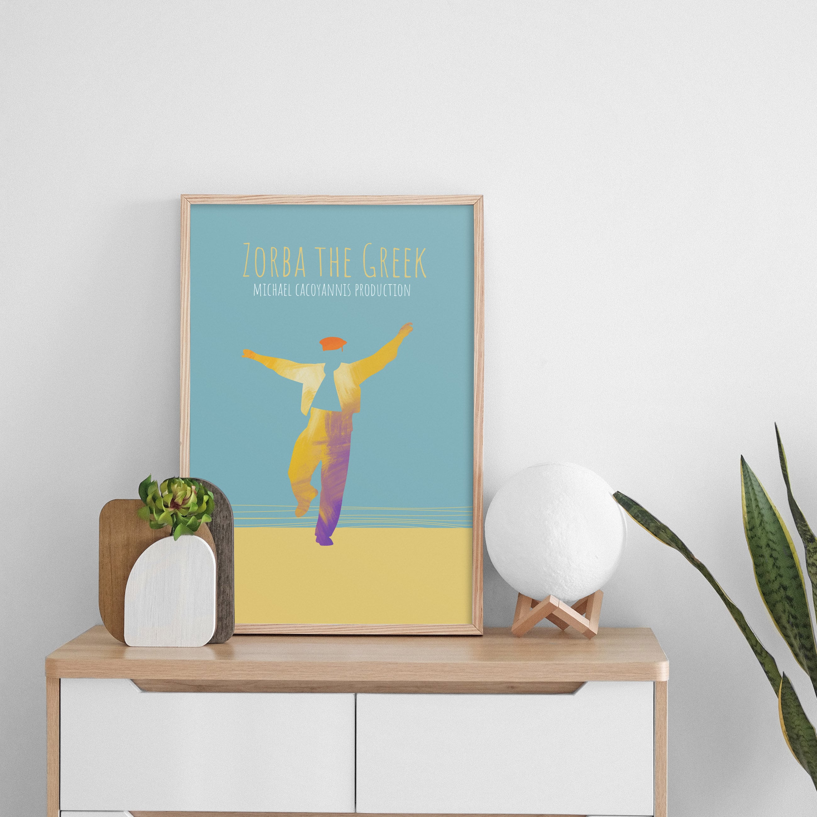 Zorba the Greek Poster Zorba the Greek Film Poster Greek - Etsy