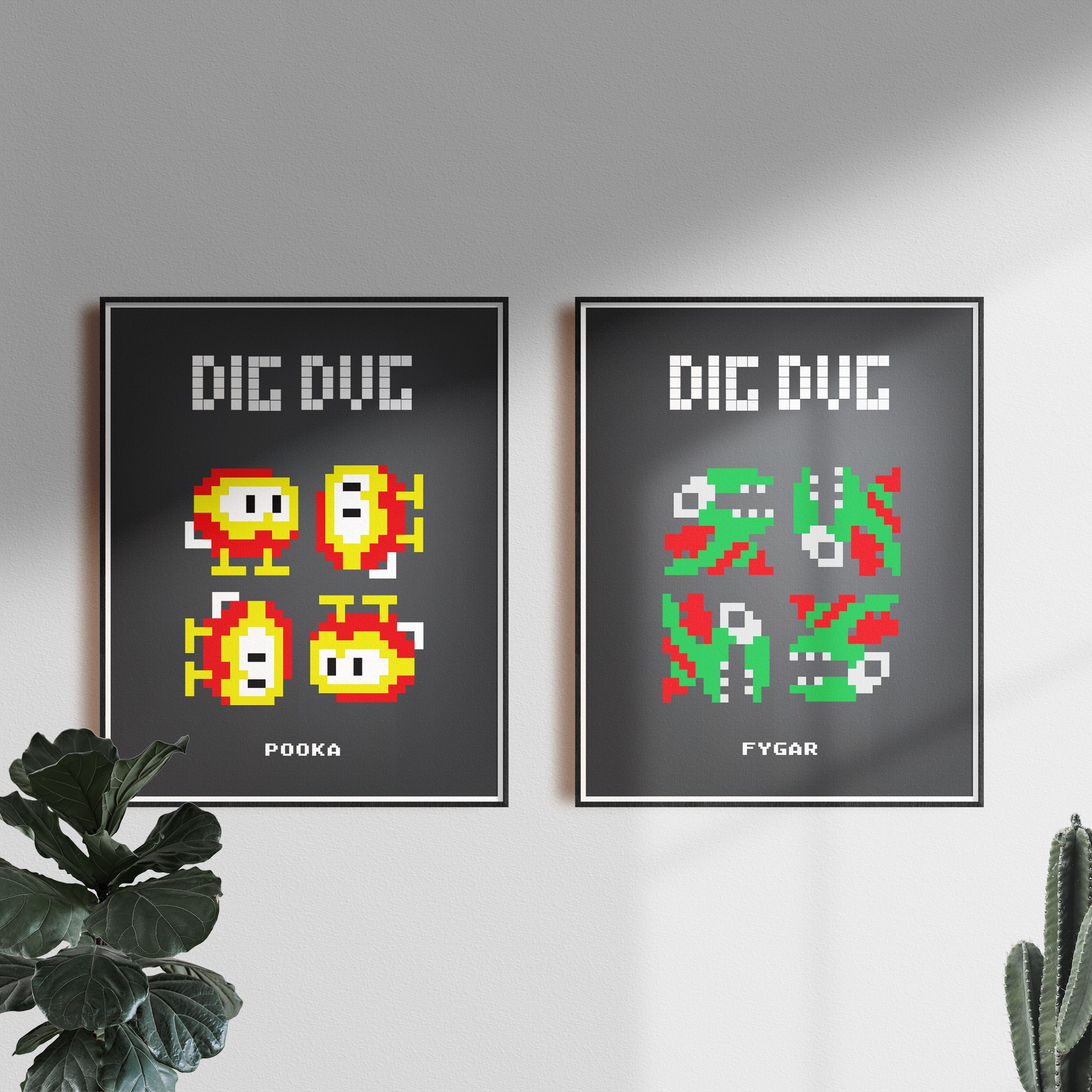 Dig Dug Fygar Plush Doll