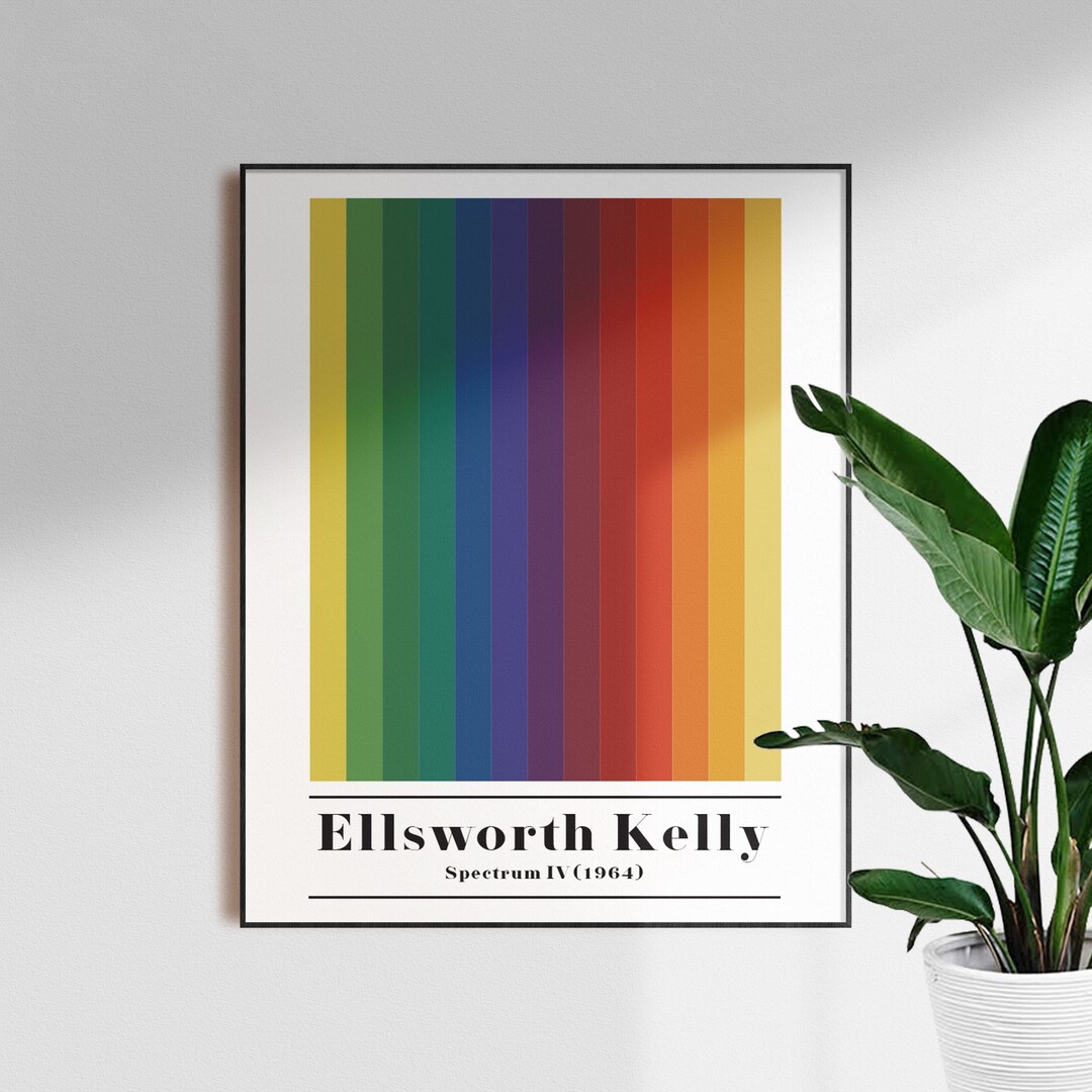 Ellsworth Kelly Spectrum IV 1964 Post-painterly Abstraction Minimalism ...