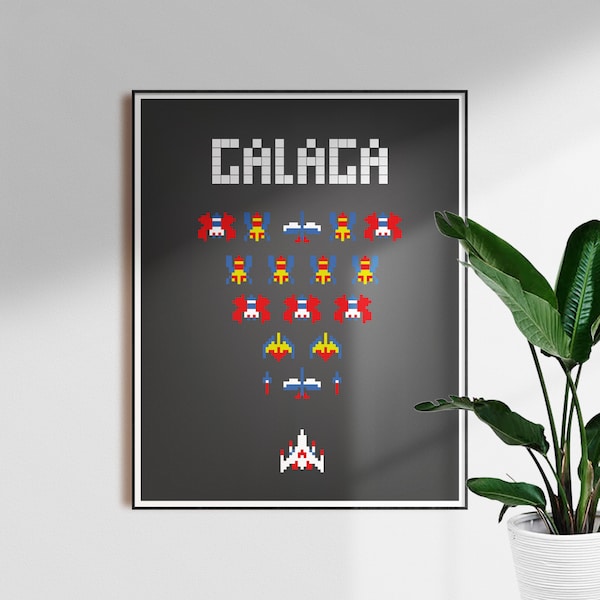 Galaga - Etsy