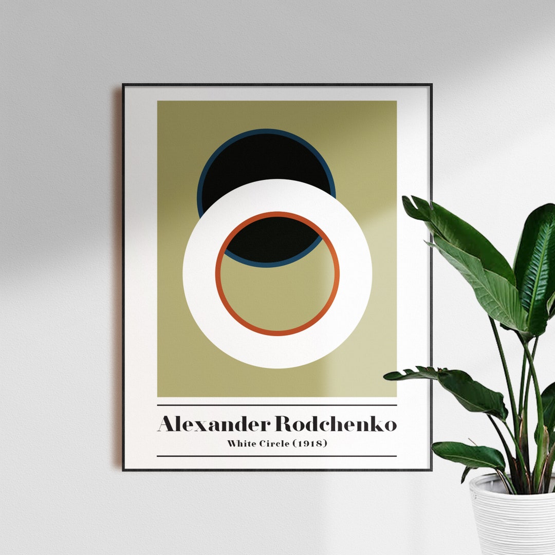 Cercle blanc d'Alexander Rodchenko 1918 Suprématisme et constructivisme ...