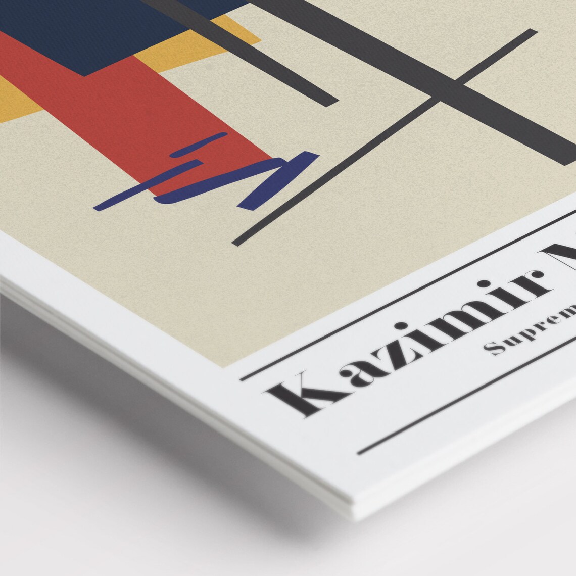 Set of 2 Suprematism Posters Kazimir Malevich & Ivan Kliun Modern Art ...