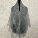 Orenburg Grey Gossamer Goat Down Shawl, 135 X 135 Cm / 53.2 X 53.2 Inch ...