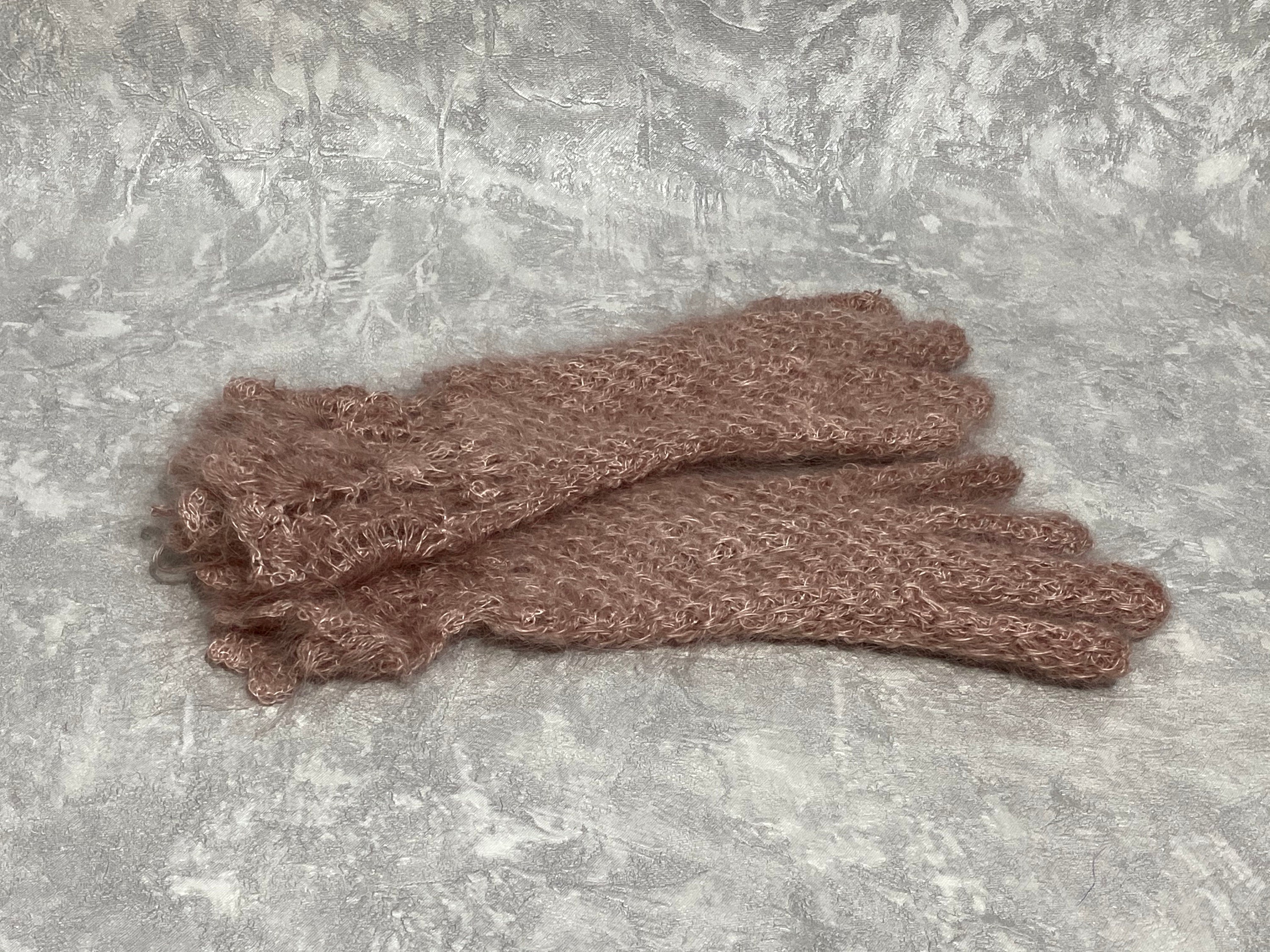 Lace Gloves for Women Orenburg Hand Knit Gossamer Goat Down - Etsy