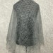 Orenburg Grey Gossamer Goat Down Shawl, 135 X 135 Cm / 53.2 X 53.2 Inch ...
