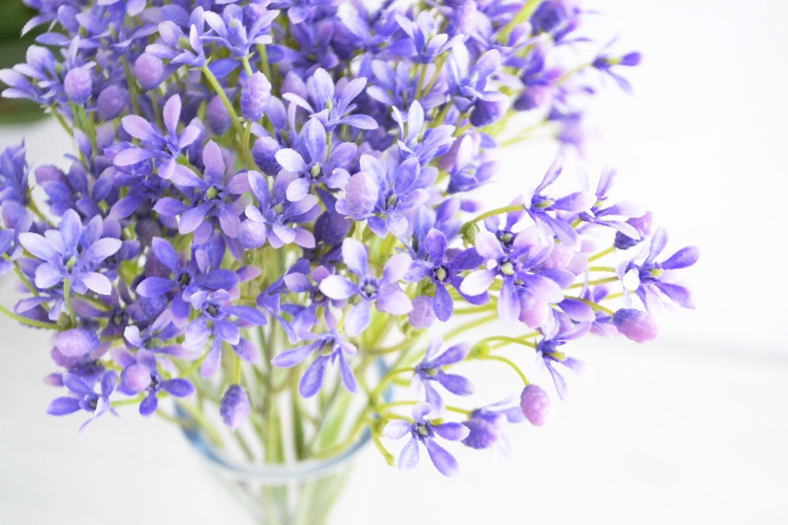 Purple Artificial Flowers Flower Filler Tiny Flowers Bouquet - Etsy