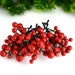 Artificial Red Berries Fake Berries Christmas Berry Faux - Etsy