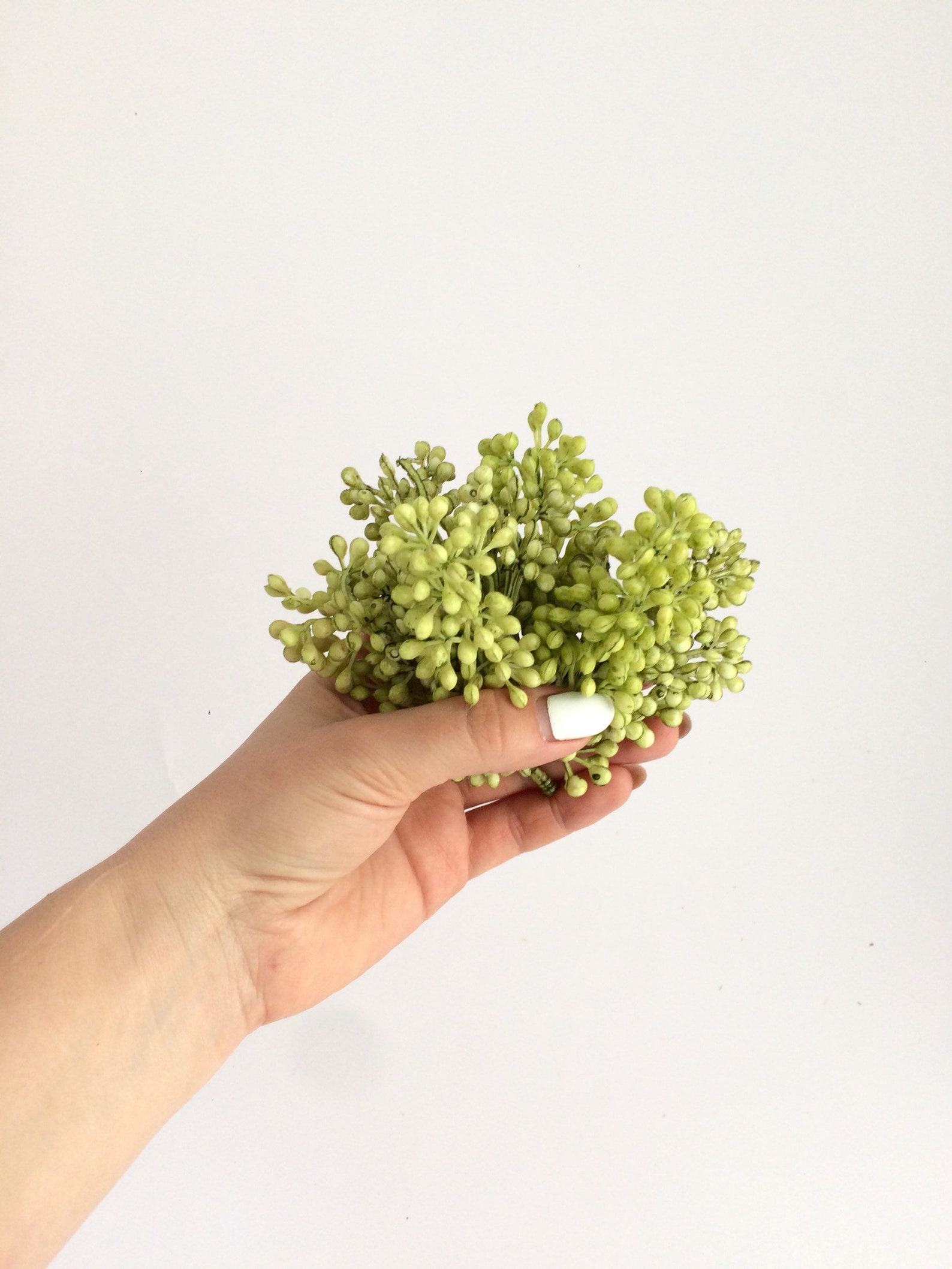9 Sprigs Artificial Berries Floral Filler Faux Berry Fake - Etsy