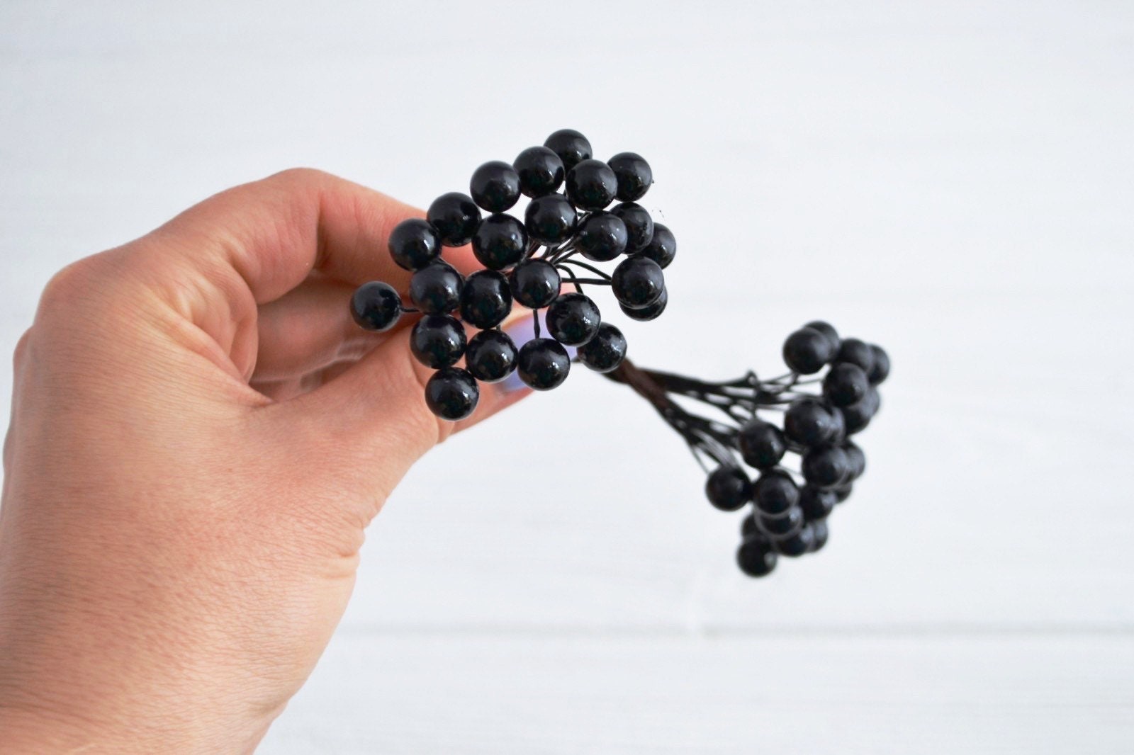 Artificial Berry Black Berries Fake Berry Faux Fruit Crafting - Etsy