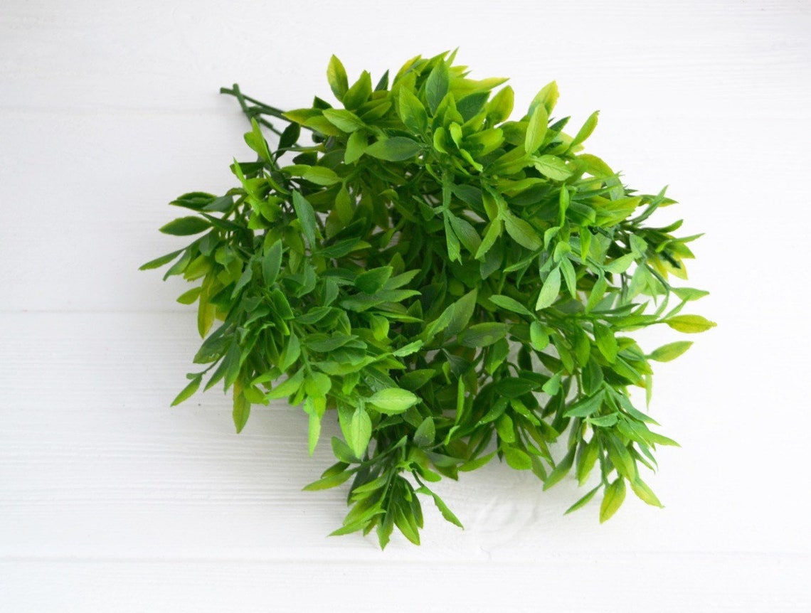 5 Floral Greenery Filler Greenery Stems Flower Filler | Etsy