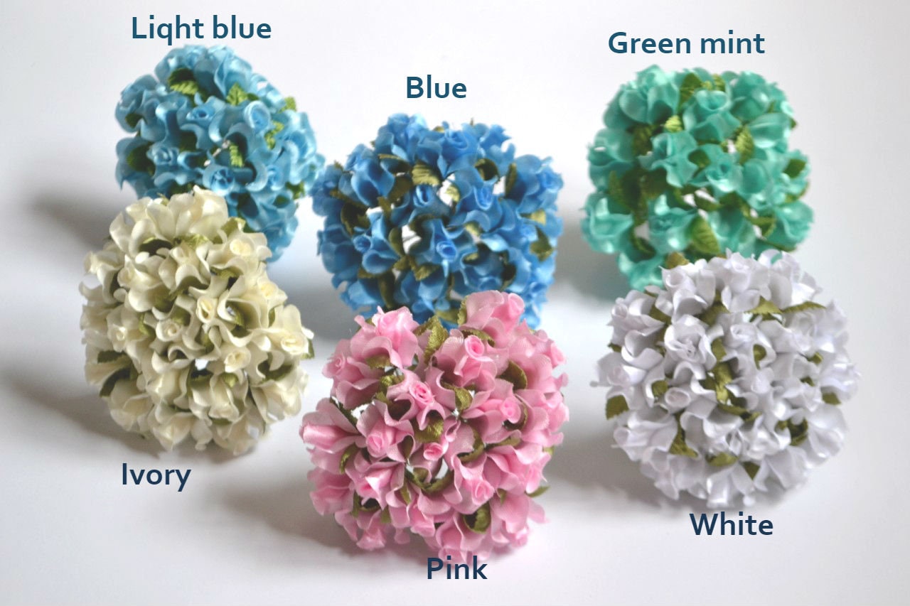 20 Pieces Mini Artificial Flowers Tiny Flowers Doll Roses - Etsy