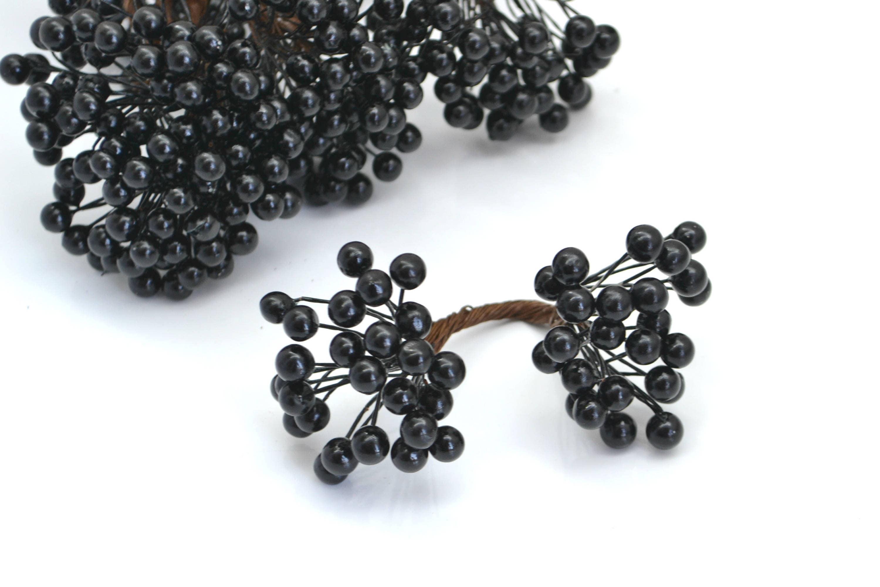 Artificial Berry Black Berries Fake Berry Faux Fruit Crafting - Etsy