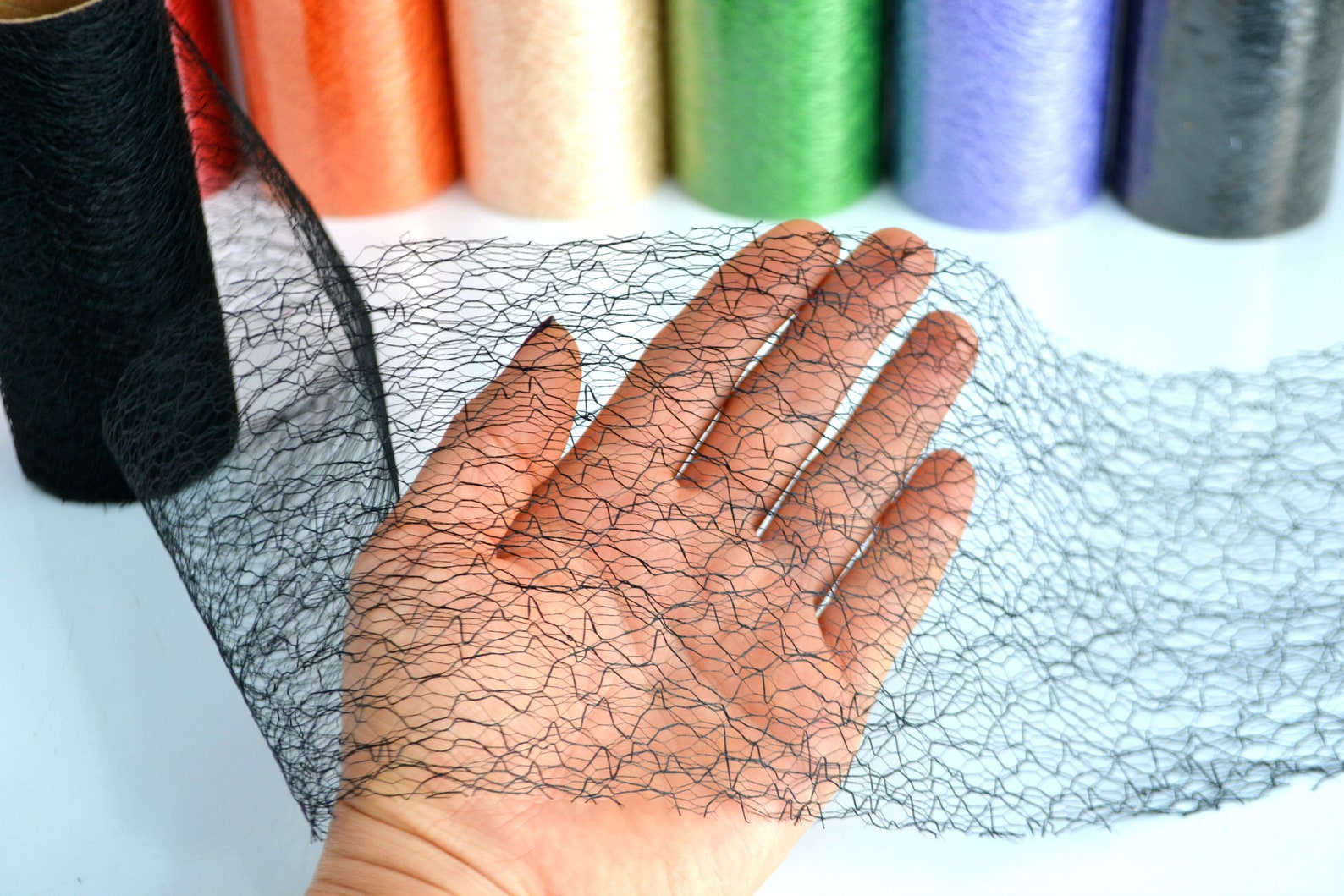 1 Roll Mesh Ribbon 15 Cm10 Y Wedding Decoration Craft - Etsy