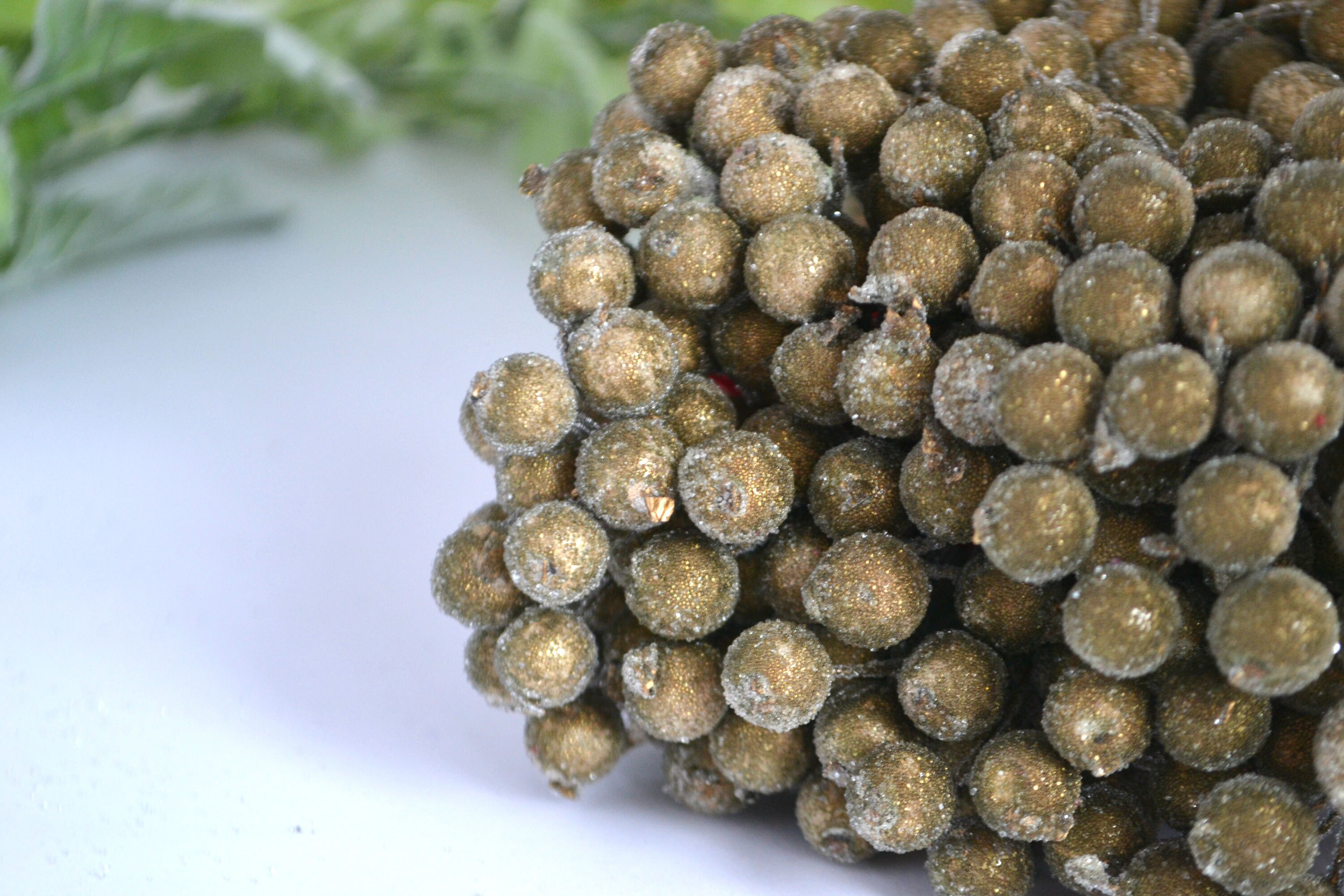 Artificial beaded berry Khaki faux berry Small berry Millinery | Etsy