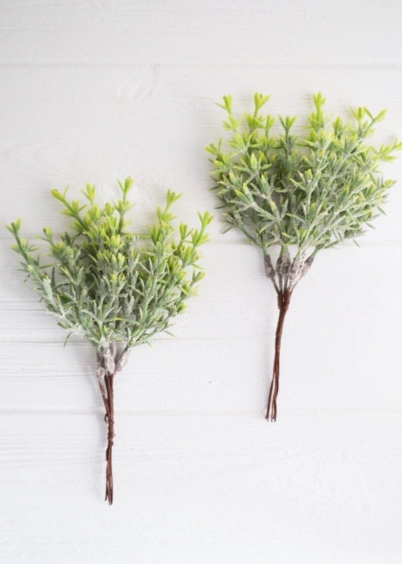 Artificial Greenery 2 Bundles Fake Plants Floral Filler Faux - Etsy
