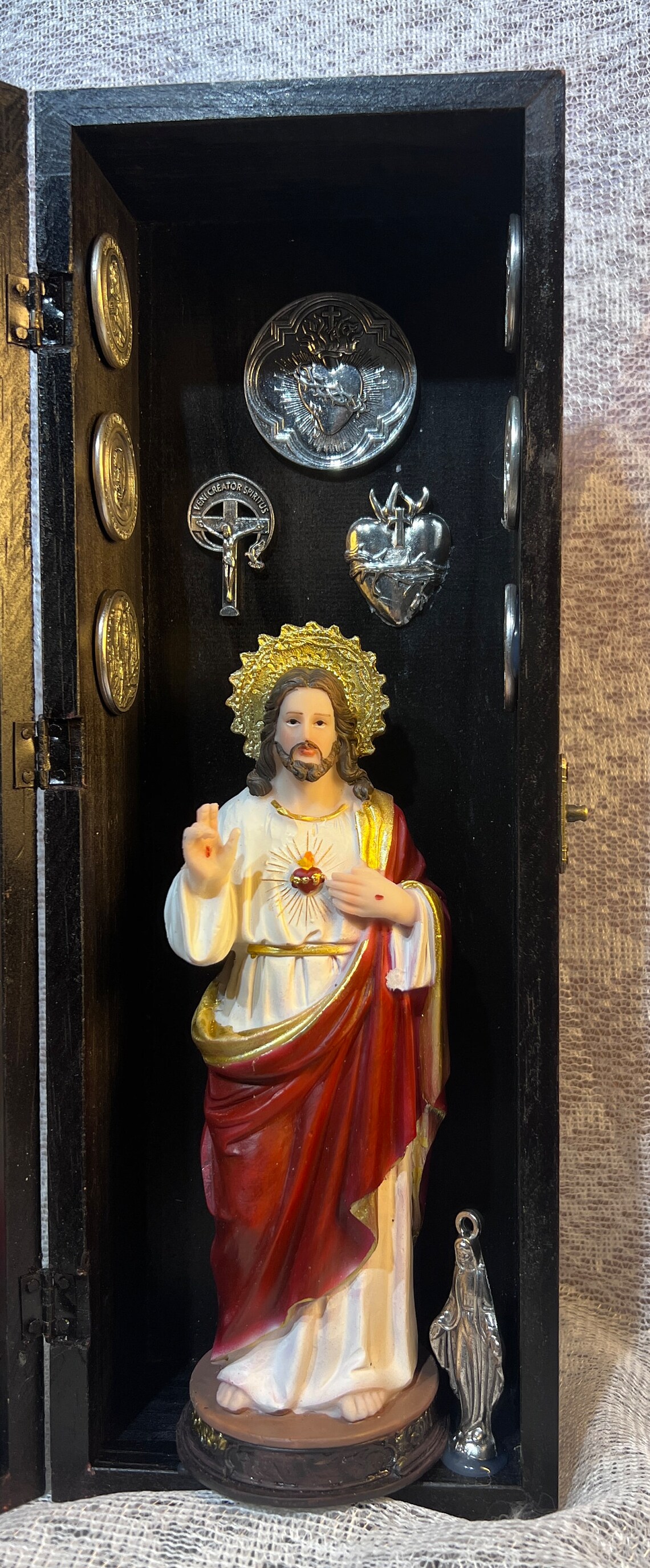 Sacred Heart of Jesus Portable Altar Home Shrine Altar - Etsy